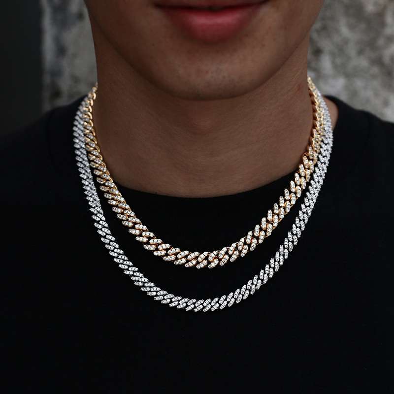 9mm Single Row Cuban Chain